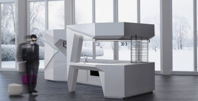 Origami Kitchen - DesignFlute